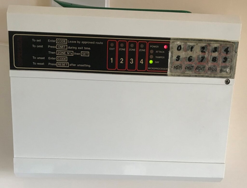 Identify Intruder burglar alarm control panel - Secure It All